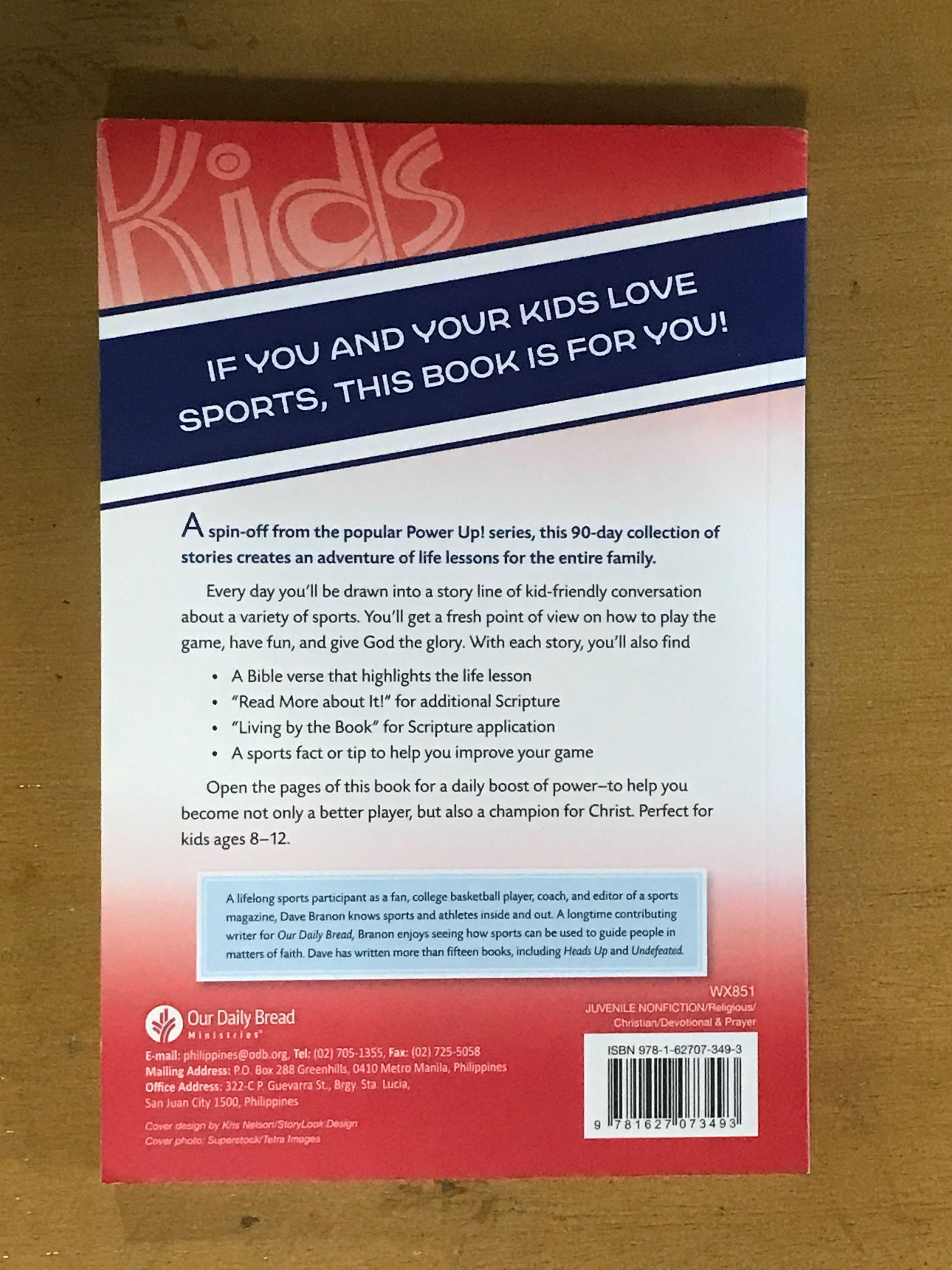 Power Up! Kids (90 Devotions for Kids who Love Sports), Hobbies & Toys ...