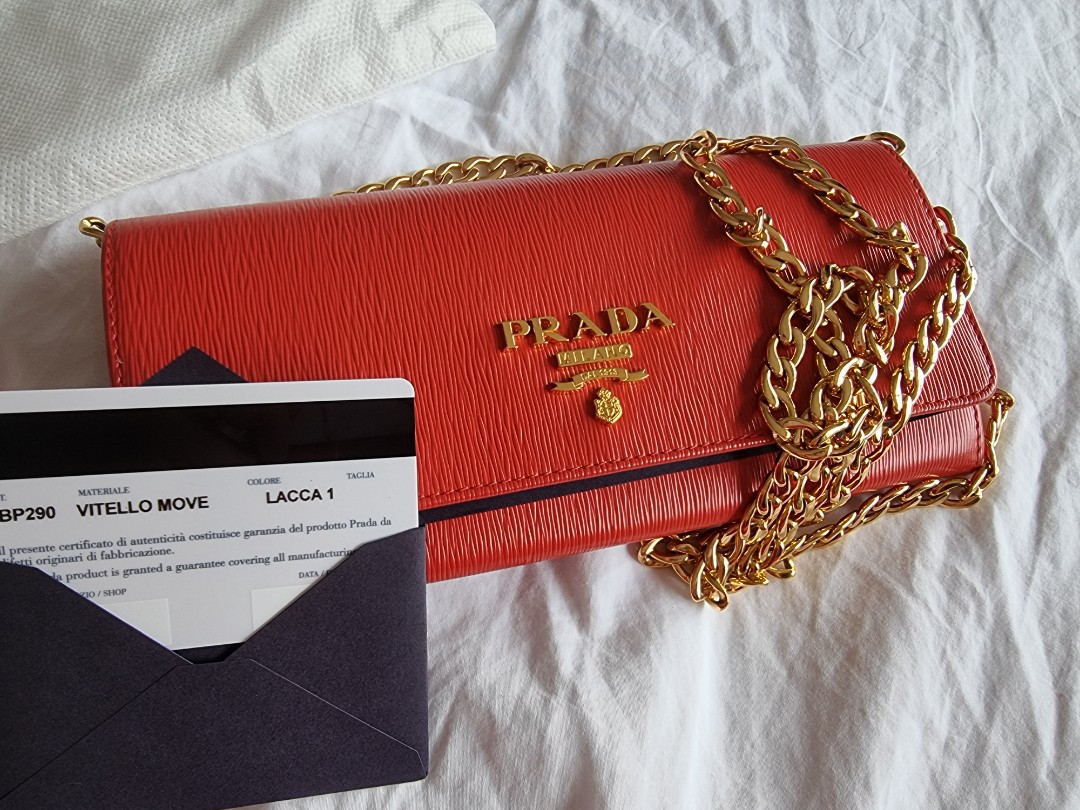 Prada WOC, Luxury, Bags & Wallets on Carousell