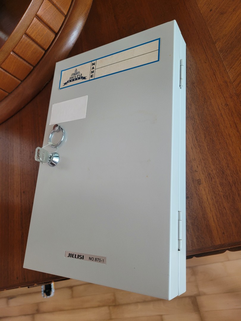 PRE-OWNED - Powdercoat Metal 24-key Key Press Cabinet, Furniture & Home ...