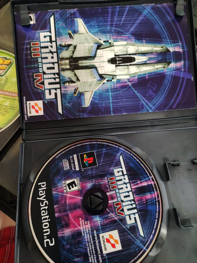 Ps2 gradius iii and iv (uc) with manual, Video Gaming, Video Games ...