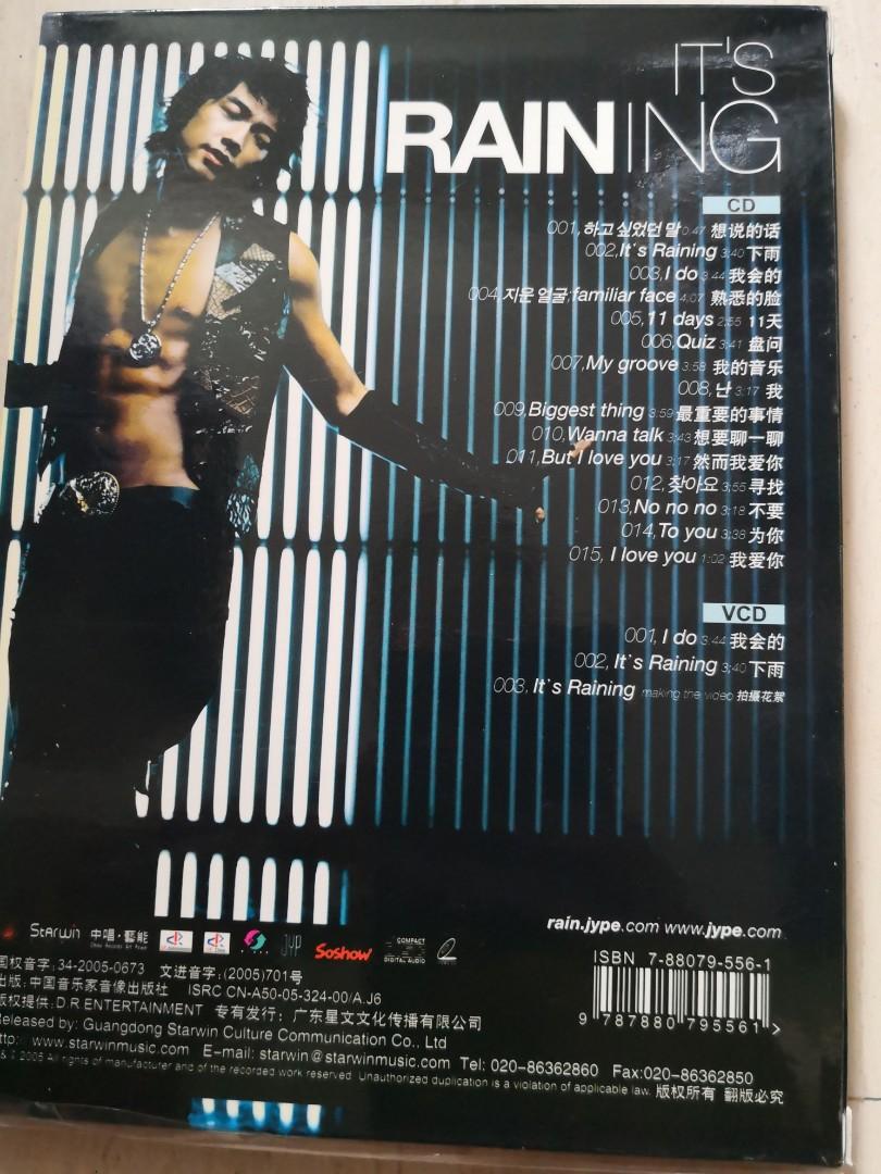 Rain Its Raining CD and VCD, Hobbies & Toys, Music & Media, CDs & DVDs ...