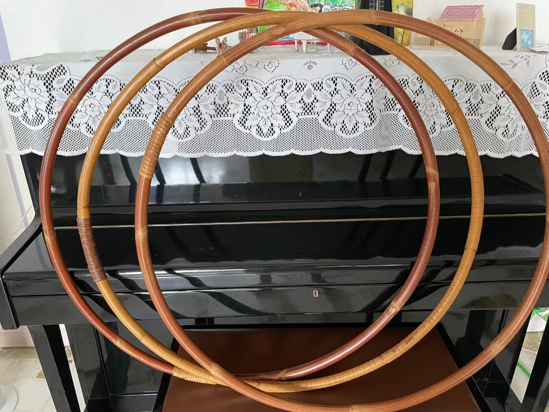 Rattan Hula Hoop(new), Sports Equipment, Exercise & Fitness, Cardio ...