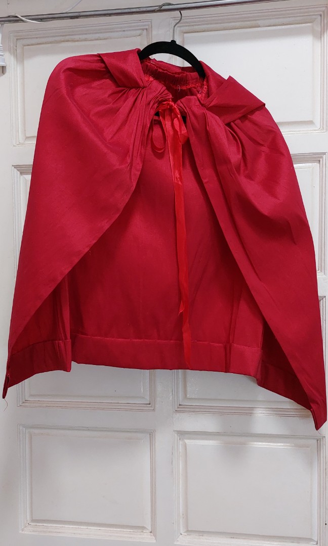 Red Riding Hood, Women's Fashion, Coats, Jackets and Outerwear on Carousell