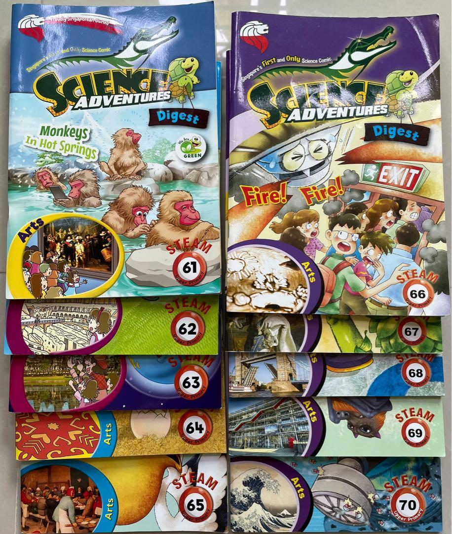 Science Adventures Digest Series (1 full set 10 books), Hobbies & Toys ...