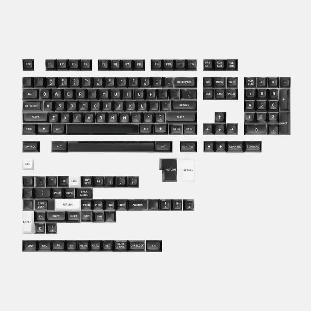 Sealed DROP MT3 White on Black WOB keycap set, Computers & Tech, Parts ...