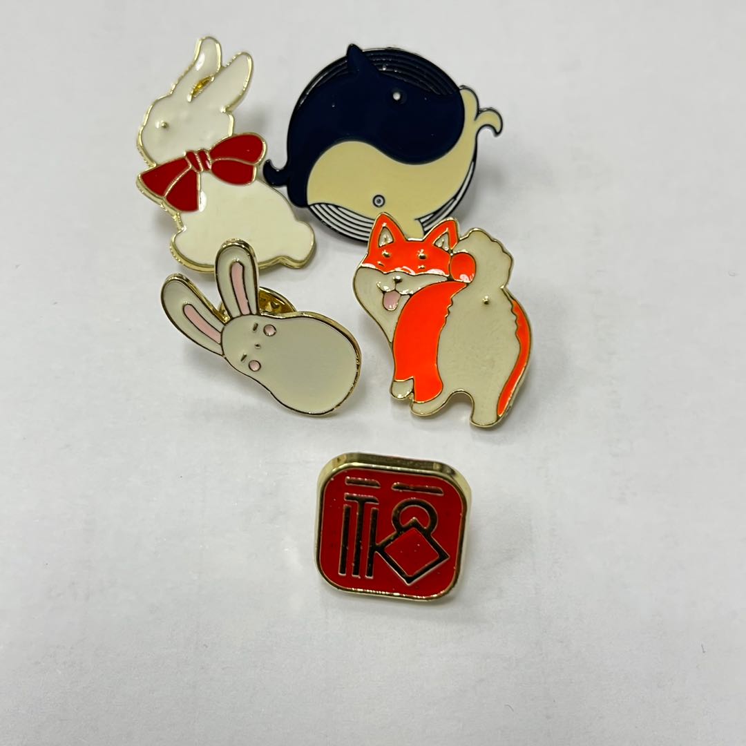 SG Local fancy pins, Button Pins, Collar Pins, Bags Pins (Rabbit, CNY ...
