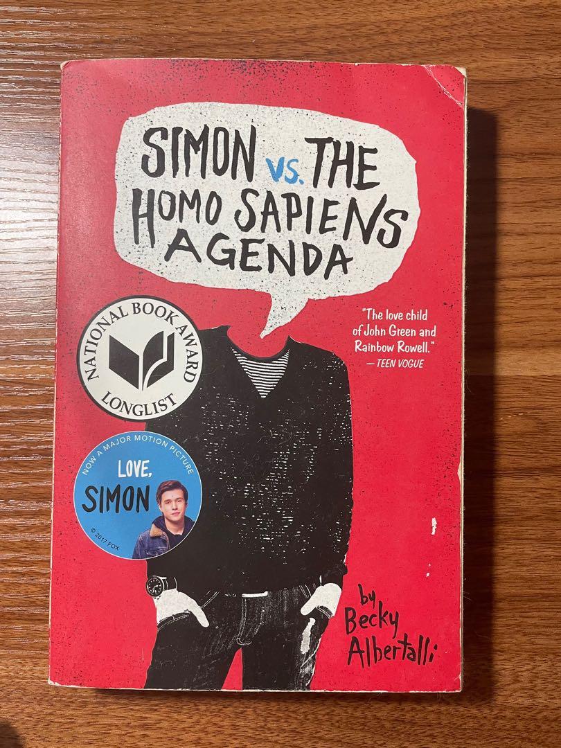 Simon vs The Homo Sapiens Agenda by Becky Albertalli (Preloved Book ...