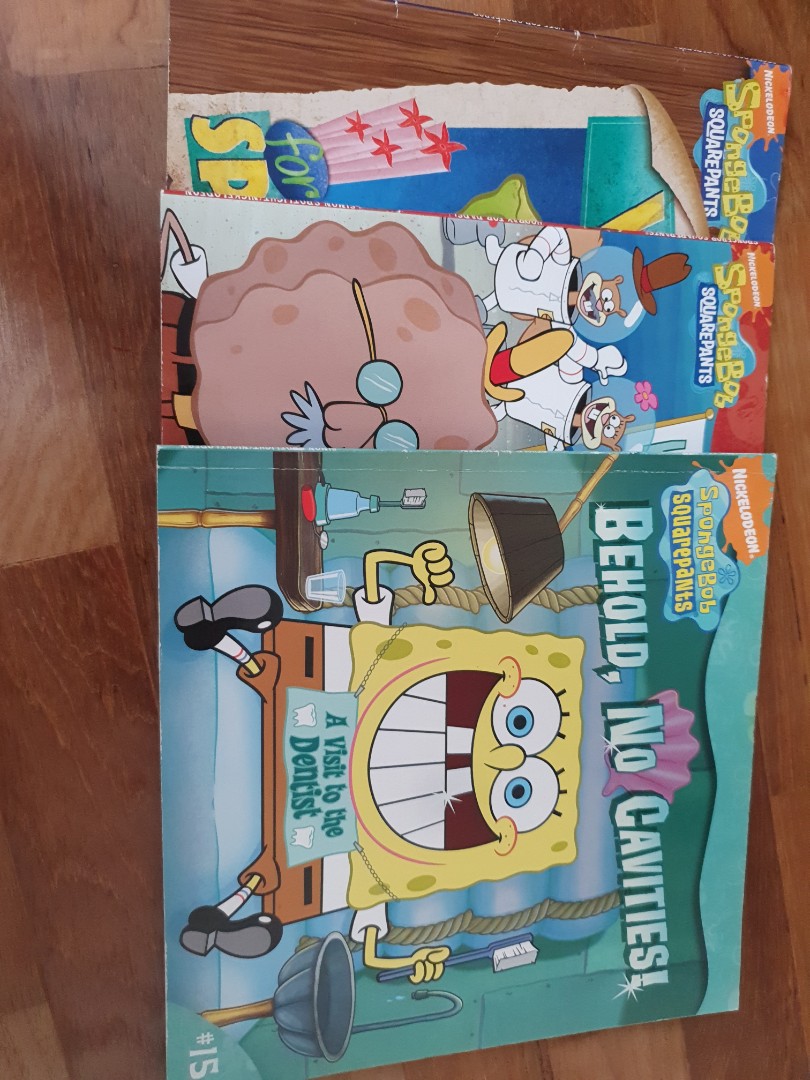 Spongebob Square Pants, Hobbies & Toys, Books & Magazines, Fiction ...