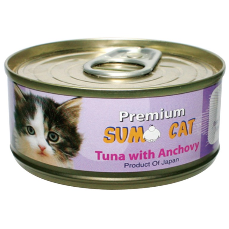 SUMO CAT Tuna With Anchovy 80g, Pet Supplies, Pet Food on Carousell