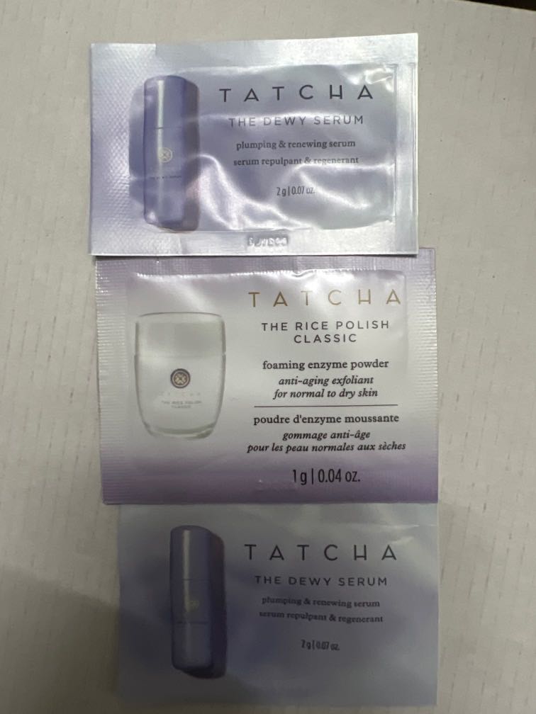 Tatcha Sample, 美容＆化妝品, 健康及美容 - 皮膚護理, 面部 - 面部護理 - Carousell