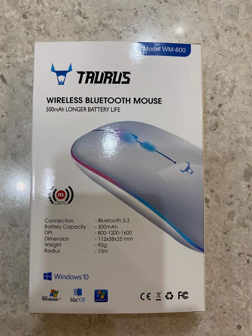 Taurus Wireless Mouse WM-800, Computers & Tech, Parts & Accessories, Mouse & Mousepads on Carousell