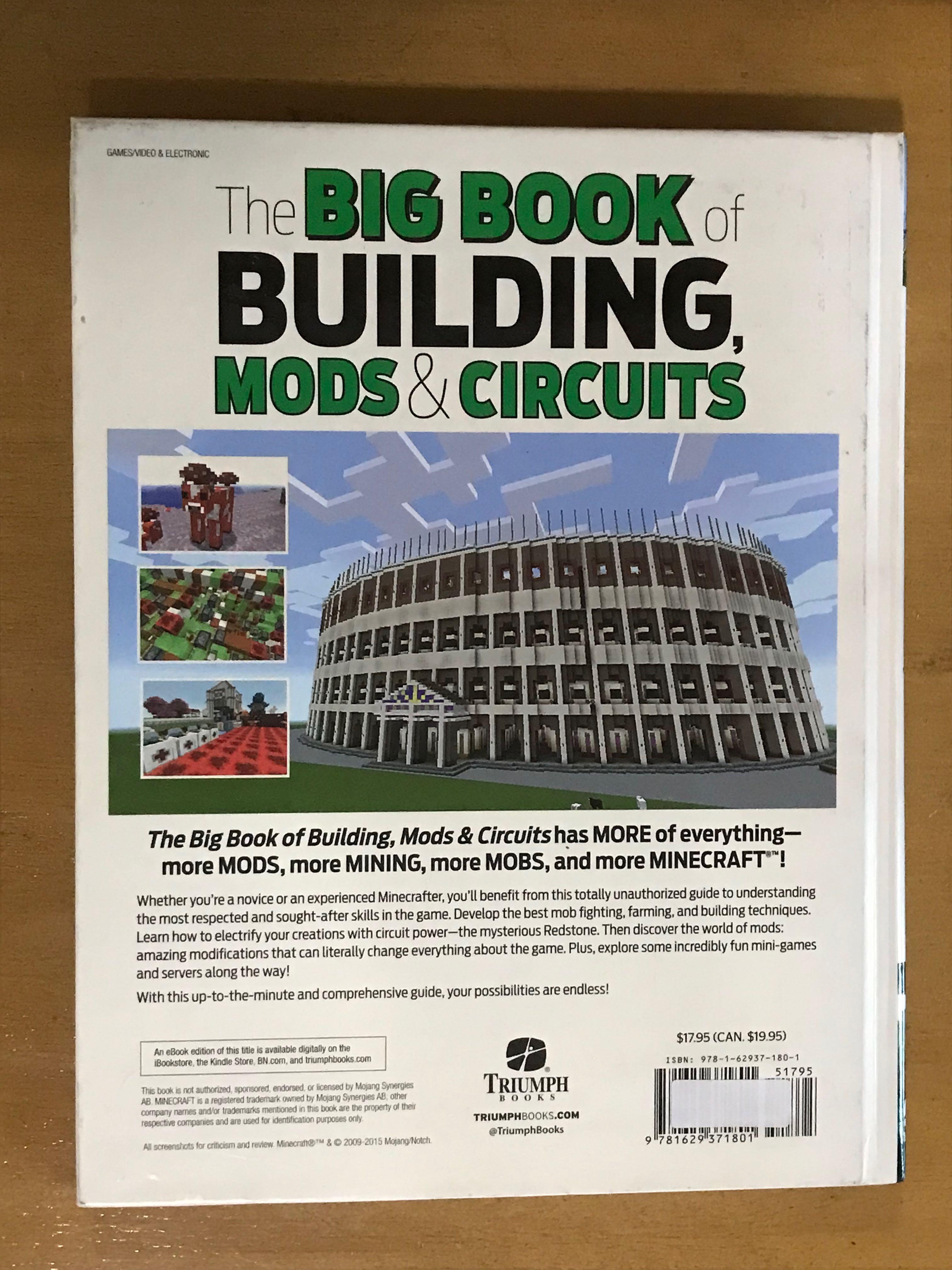 The Big Book of Building, Mods, and Circuits (Minecraft), Hobbies ...
