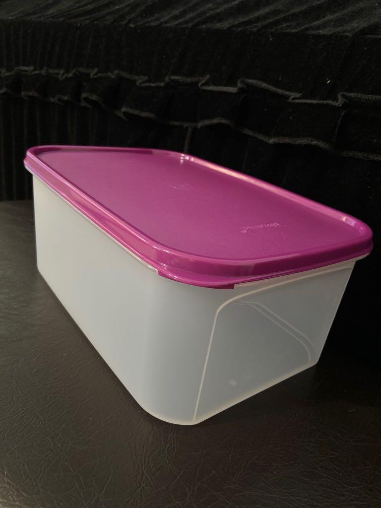 Tupperware MM Rectangular 4.3L, Furniture & Home Living, Kitchenware ...
