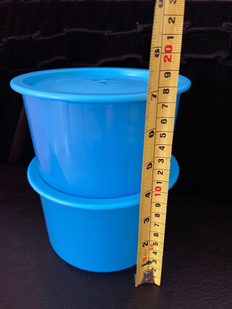 Tupperware One Touch Topper Canister Round, Furniture & Home Living, Kitchenware & Tableware ...