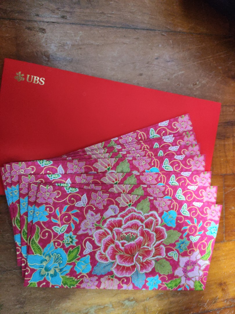 UBS red packet ang bao 2022, Hobbies & Toys, Stationery & Craft, Craft ...