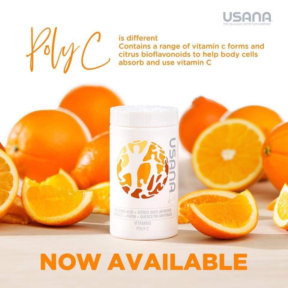 USANA POLY C, Health & Nutrition, Health Supplements, Vitamins ...