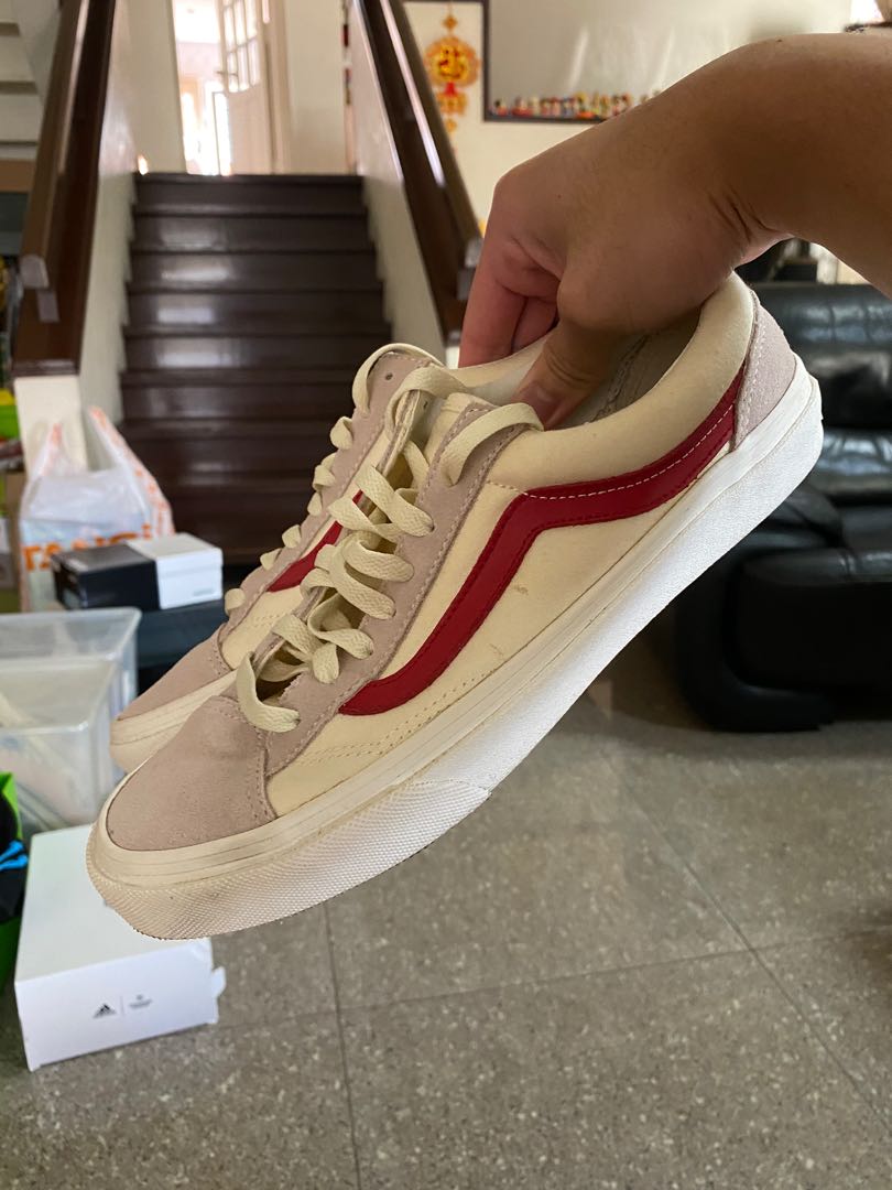 Vans Style 36 G Dragon Marshmallow Red US 9, Men's Fashion, Footwear ...