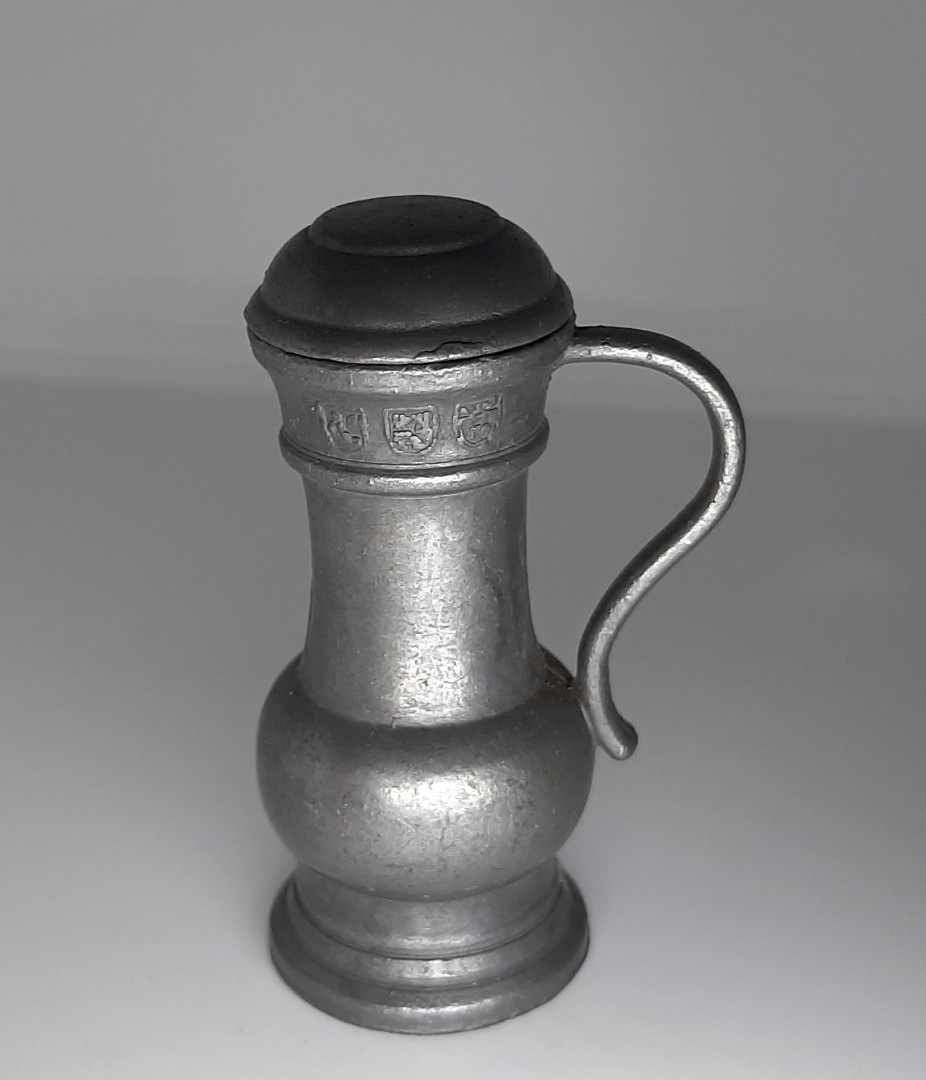 Vintage Collectible Miniature Mini Small Pewter Pitcher With Marks ...
