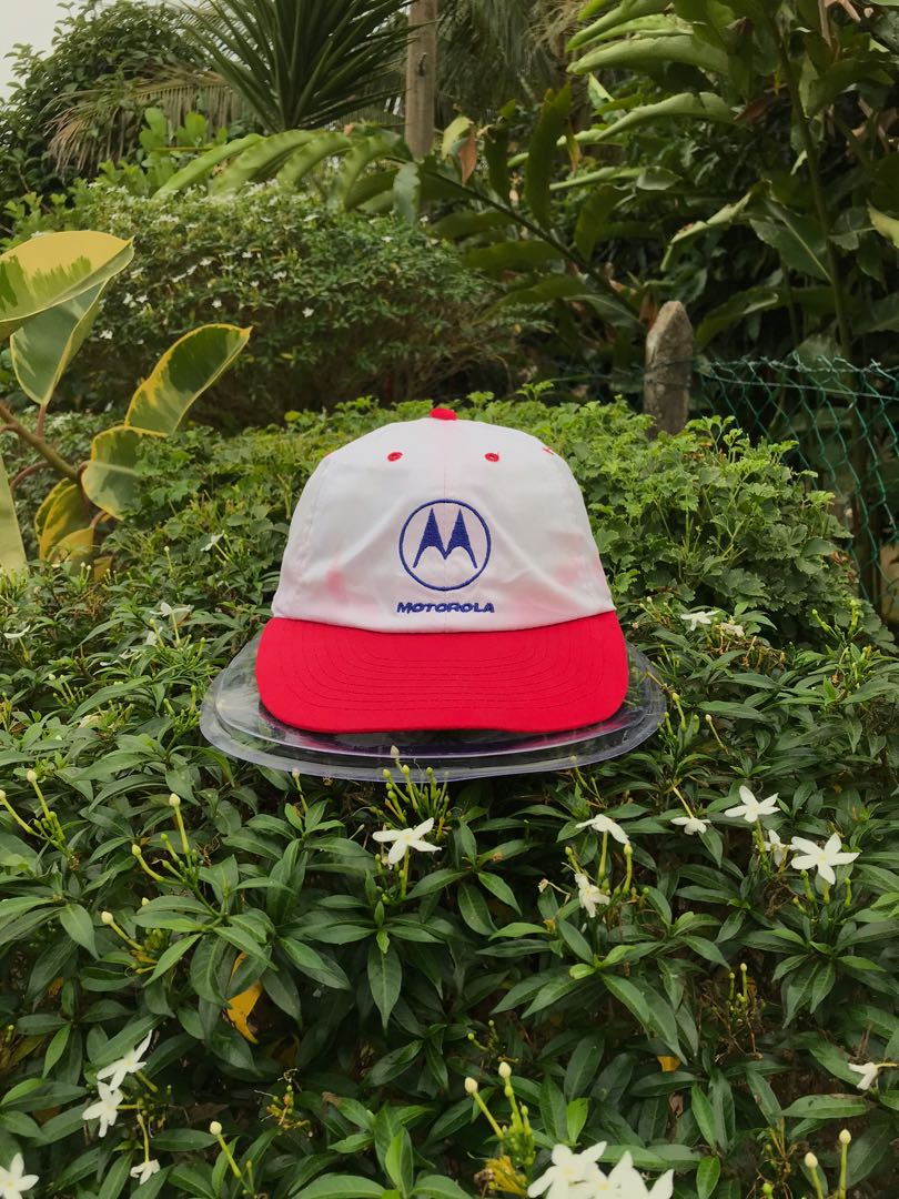 Vintage Motorola Cap, Men's Fashion, Watches & Accessories, Cap & Hats ...