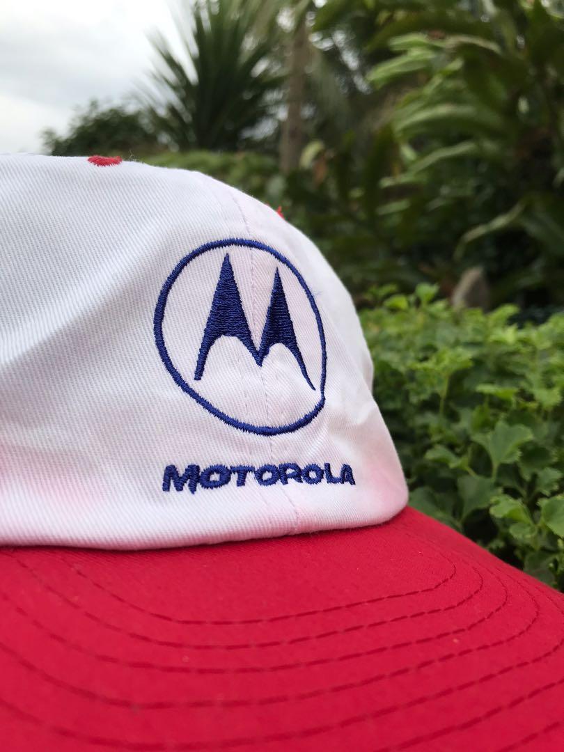 Vintage Motorola Cap, Men's Fashion, Watches & Accessories, Cap & Hats ...
