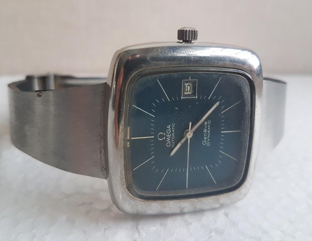 Vintage Omega Designer Automatic Wristwatch, Rare 1973 Omega Geneve ...