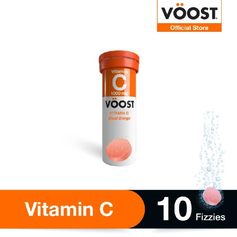 VOOST Vitamin C Effervescent Vitamin Supplement Tablet (Maintain Immune ...