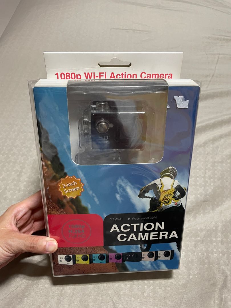 Wifi Action Camera, Photography, Video Cameras on Carousell