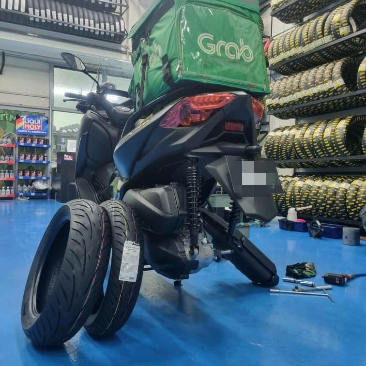 Xmax Mitas Touring Force Tyre, Motorcycles, Motorcycle Accessories on ...