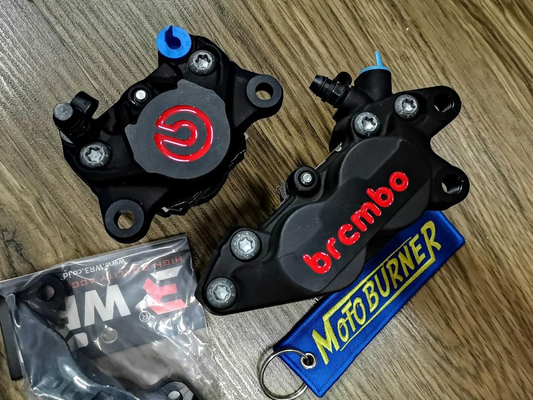 Yamaha Xmax Brembo caliper set black, Motorcycles, Motorcycle ...