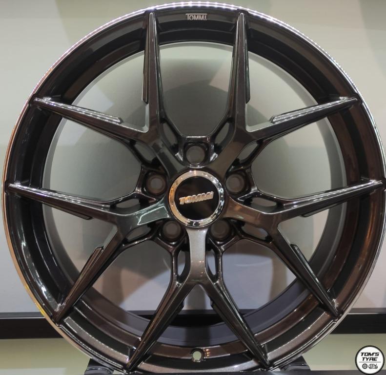 18'' TOMMI TMF101 RIM LATEST, Car Accessories, Tyres & Rims on Carousell