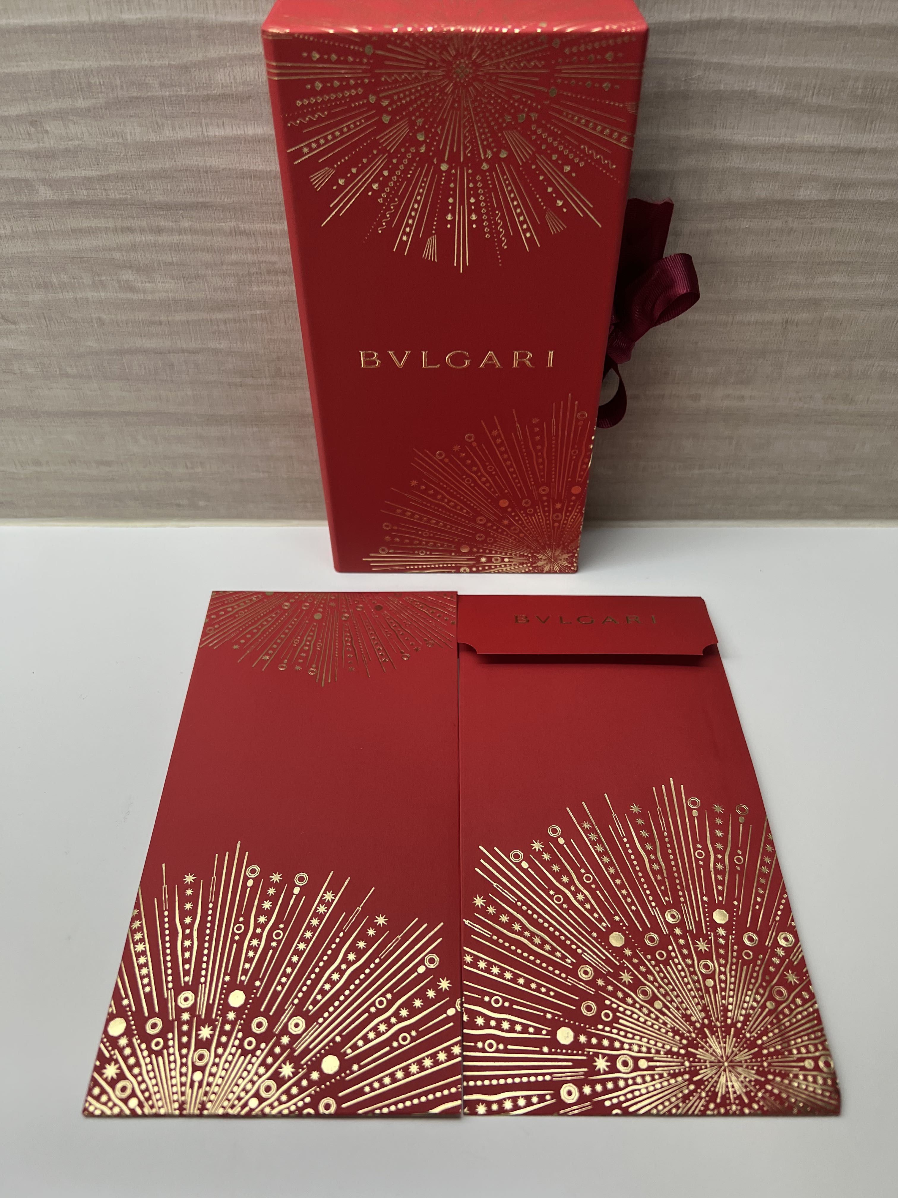 2022 BVLGARI Red Packet / AngPow, Hobbies & Toys, Stationery & Craft ...