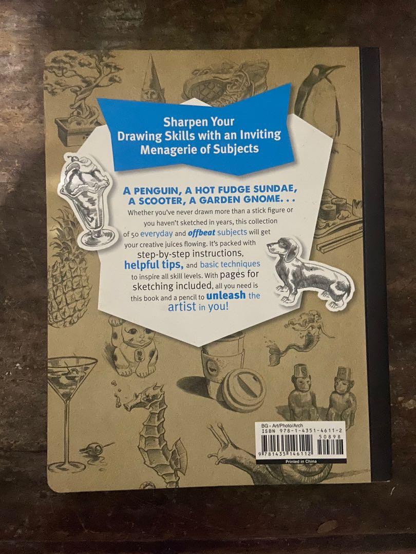 50 Things to Draw Book, Hobbies & Toys, Stationary & Craft, Art ...