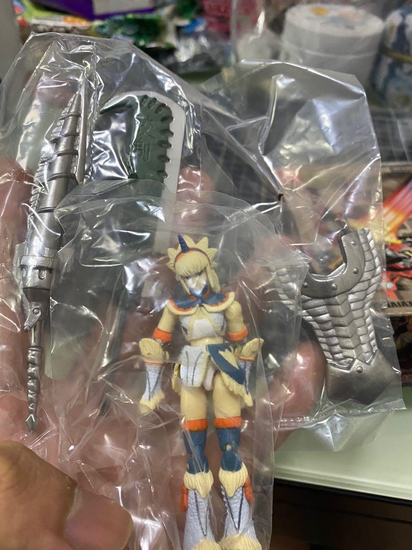 其中兩款已開 其餘未開袋 monster hunter 可動狩人 全8款 24處關節可動 SHF figma, 興趣及遊戲, 玩具 & 遊戲類 ...