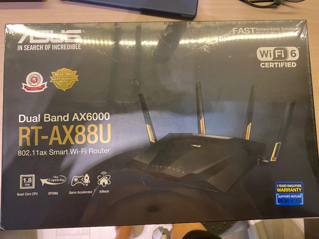 Asus ax88u, Computers & Tech, Parts & Accessories, Networking on Carousell