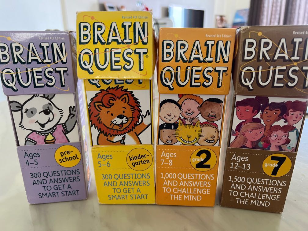 Brain Quest 4th Edition, Hobbies & Toys, Books & Magazines, Children's ...