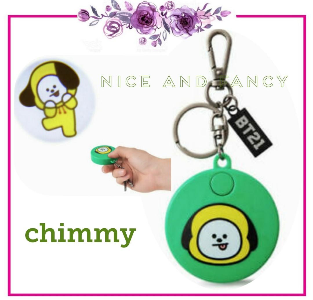 BT21 Chimmy LED Projection Keyring, Hobbies & Toys, Memorabilia & Collectibles, K-Wave on Carousell