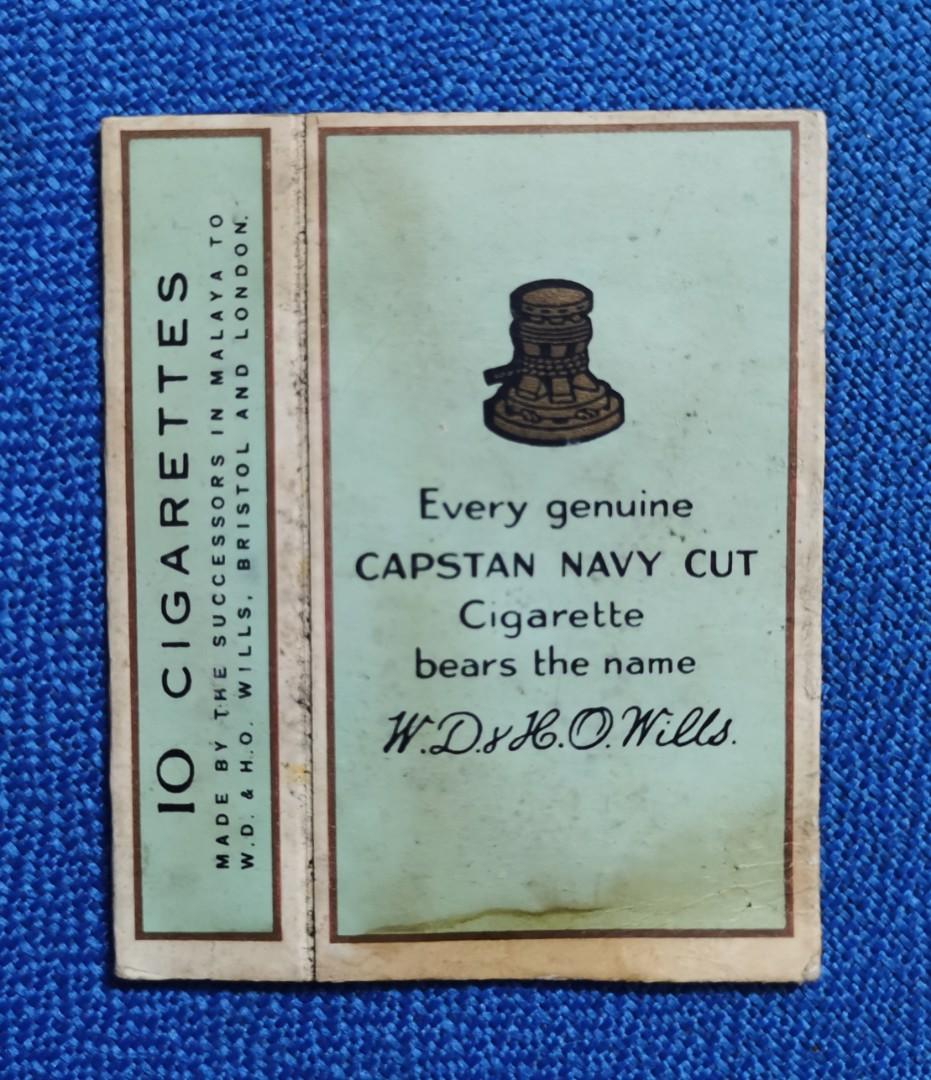 Capstan Navy Cut Cigarettes London Empty Pack, Hobbies & Toys ...