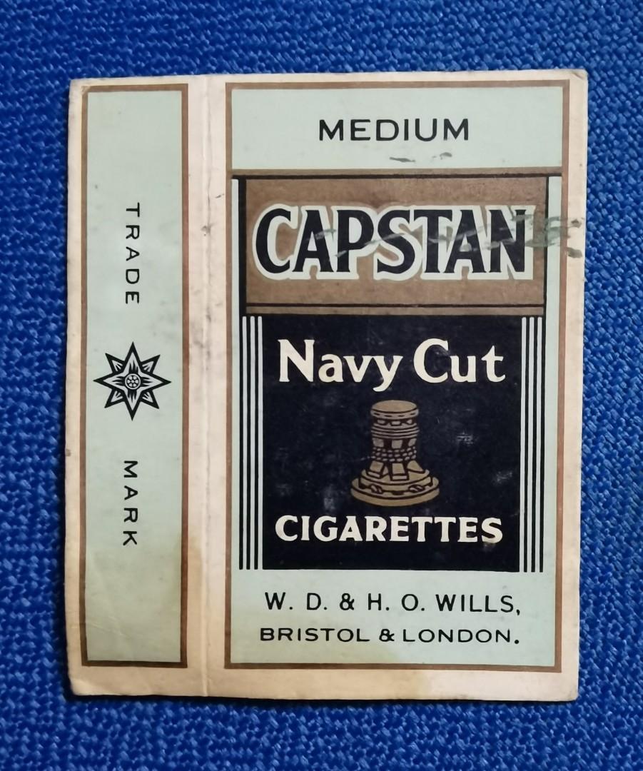 Capstan Navy Cut Cigarettes London Empty Pack, Hobbies & Toys ...