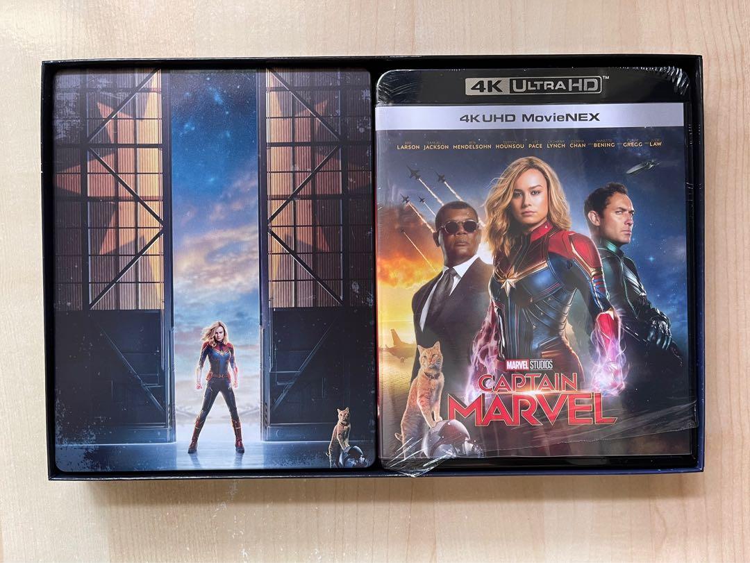 Captain Marvel Blu-ray Steelbook (Japan), Hobbies & Toys, Music & Media ...