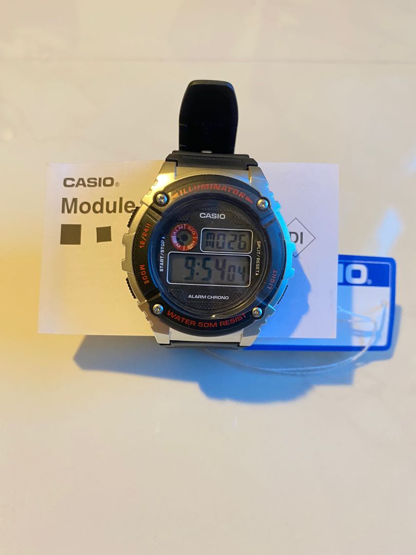 Casio W216, Men's Fashion, Watches & Accessories, Watches on Carousell