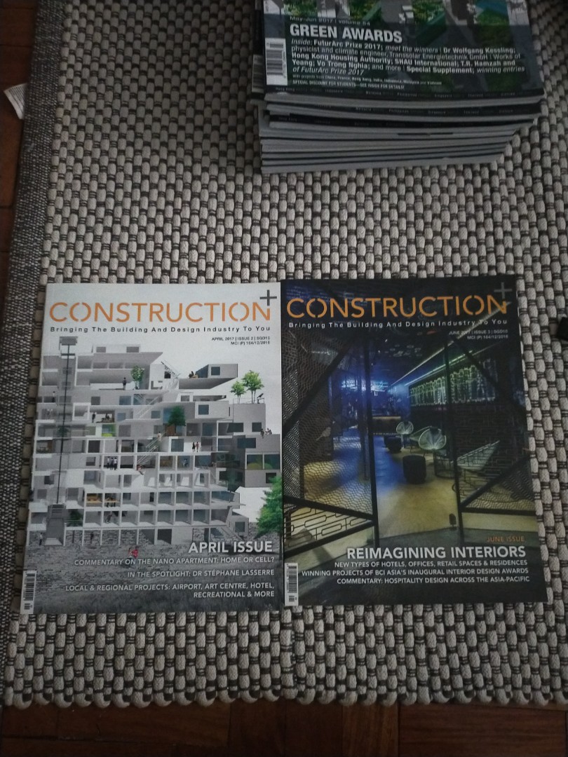 Construction Magazine (2017 issues), Hobbies & Toys, Books & Magazines ...