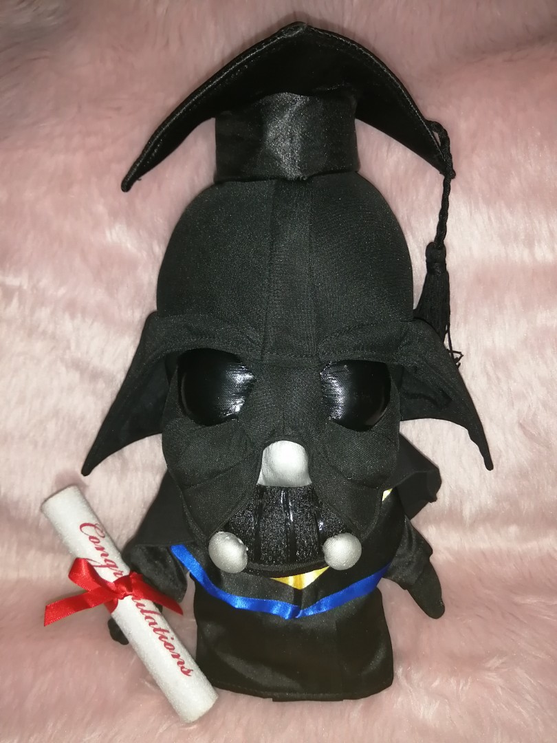 Darth Vader in grad suit stuff toy, Hobbies & Toys, Toys & Games on ...