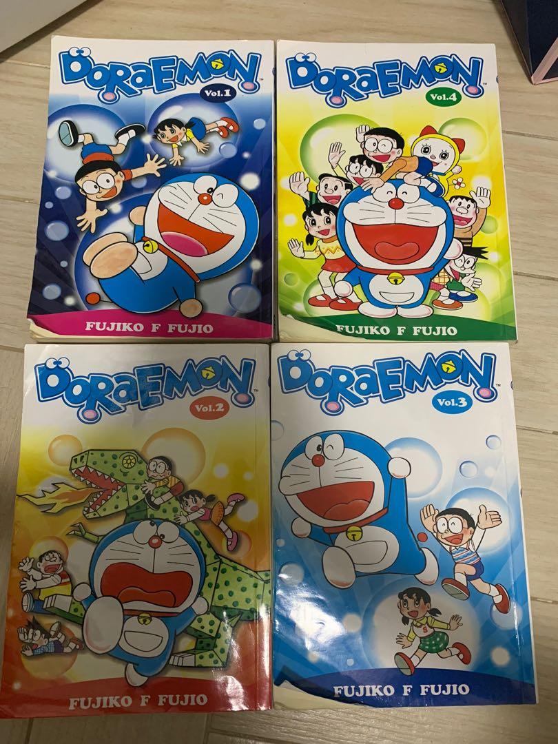 Doraemon english version 1-4, Hobbies & Toys, Books & Magazines, Comics ...