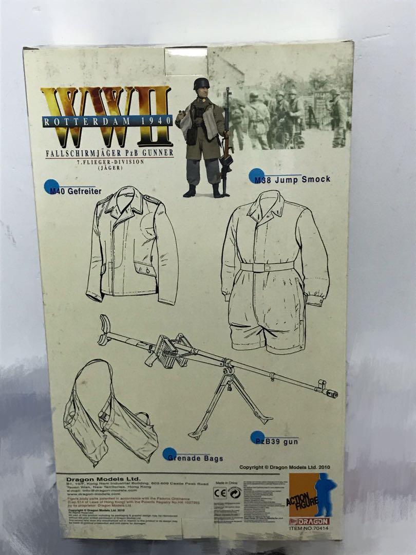 Dragon 威龍 1/6 1:6 12 吋 WWII World War Two Rotterdam 1940 ...