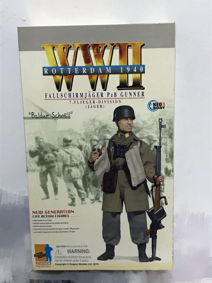 Dragon 威龍 1/6 1:6 12 吋 WWII World War Two Rotterdam 1940 ...