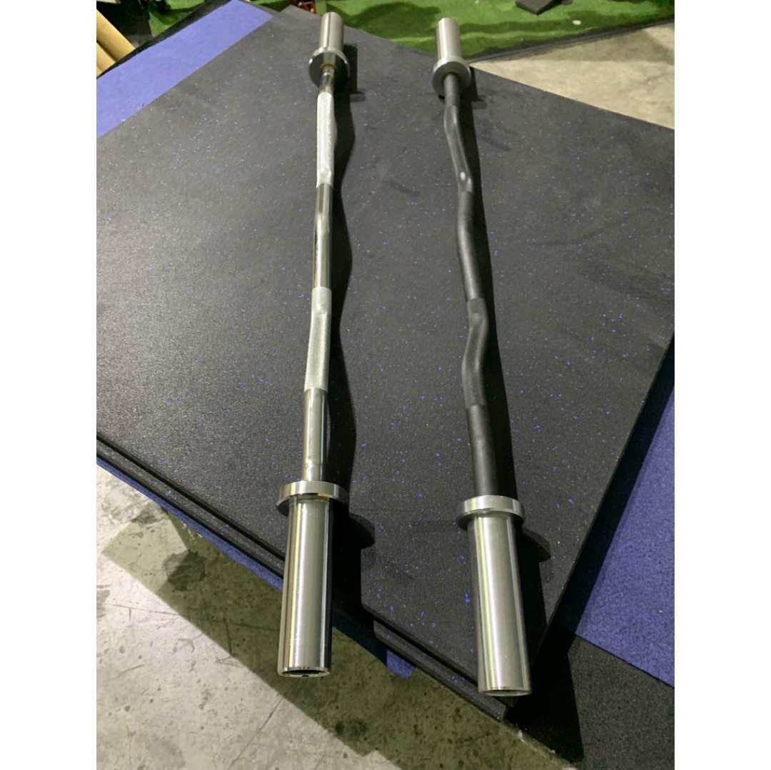 Ez bar 1.2m 8kg, Sports Equipment, Exercise & Fitness, Weights ...