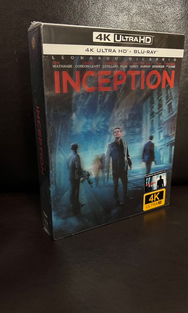 FAC Filmarena Inception 潛行空間 幻彩封面 限量 4K藍光鐵盒 Blu Ray Steelbook, 興趣及遊戲, 音樂、樂器 & 配件, 音樂與媒體 - CD 及 ...