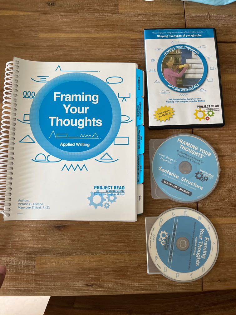 Framing your thoughts applied writing curriculum, Hobbies & Toys, Books ...