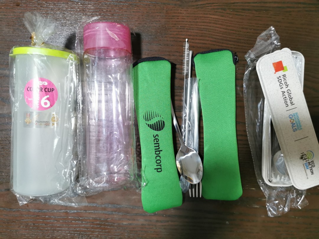 Free bottle and utensils, Furniture & Home Living, Kitchenware ...