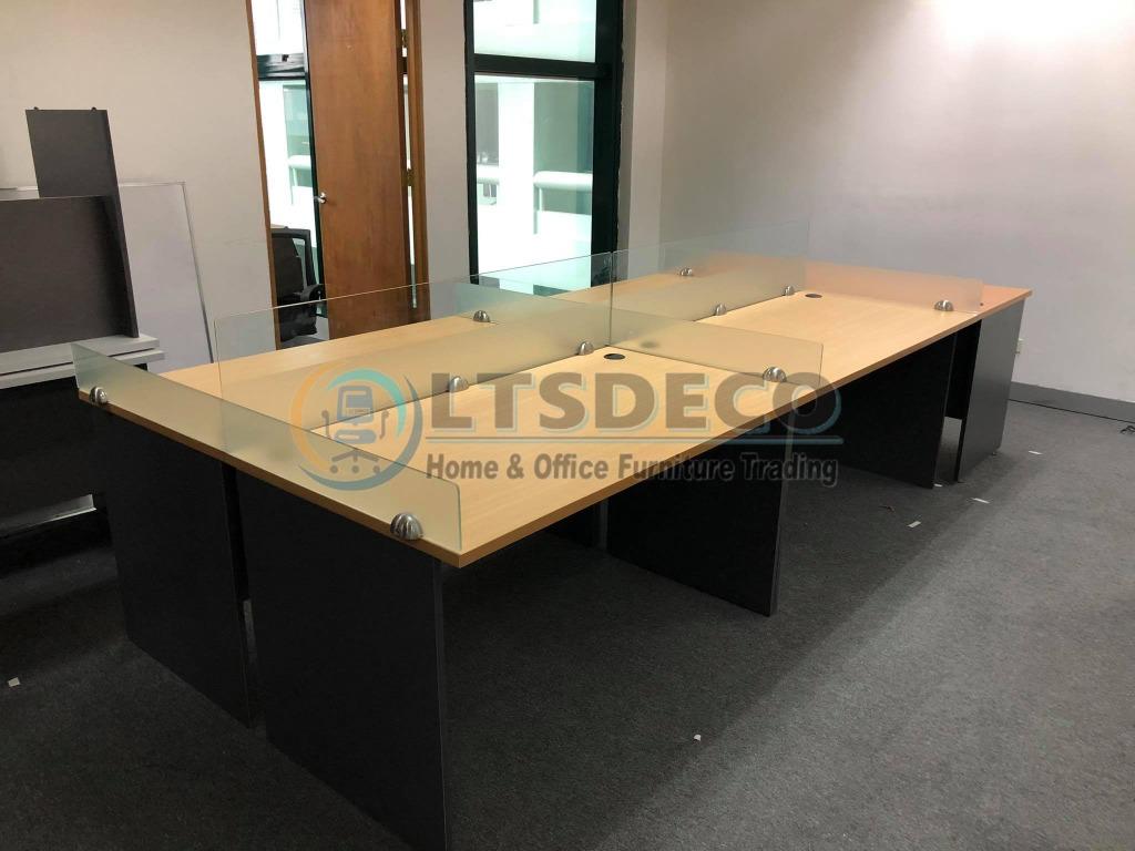 freestanding workstation table office partition_furniture, Furniture ...